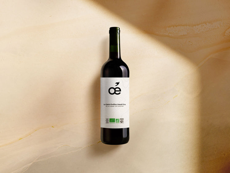 Oé, we unveil our new bottle of Saint-Émilion Grand Cru